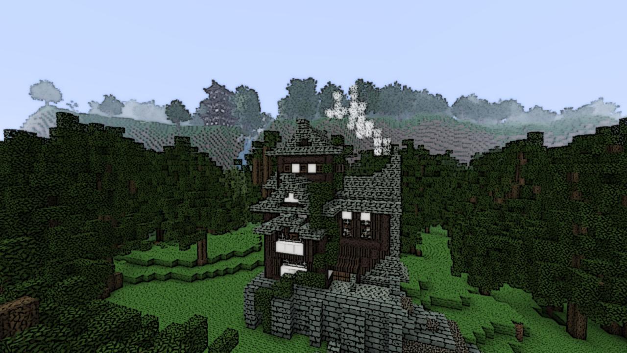 Aiguo's Tavern (Asian/Steampunk Build) Minecraft Map
