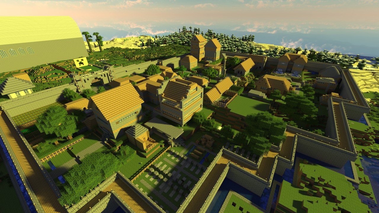 3D picture @Gamers Impact Minecraft Map