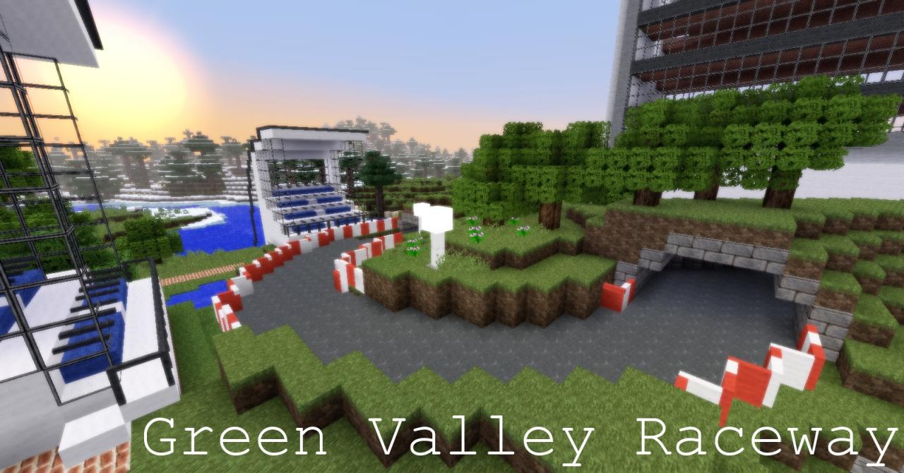 Green Valley Raceway Minecraft Map