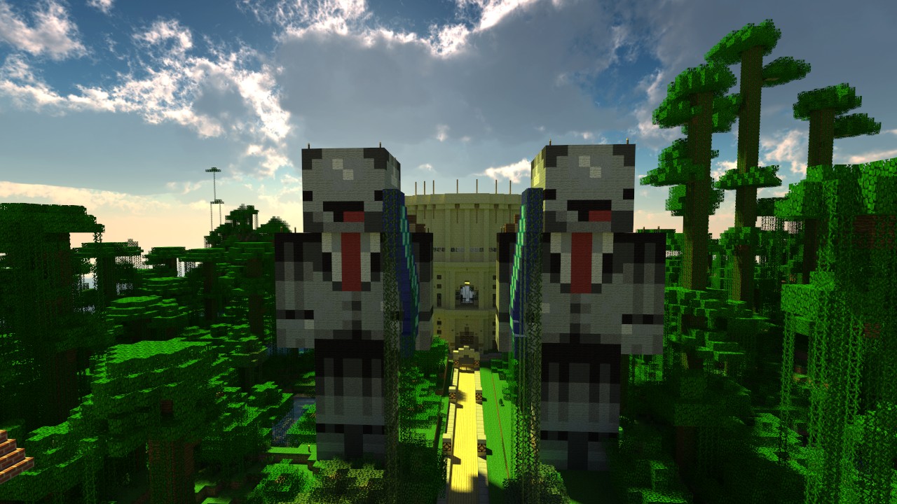 3D picture @Gamers Impact Minecraft Map