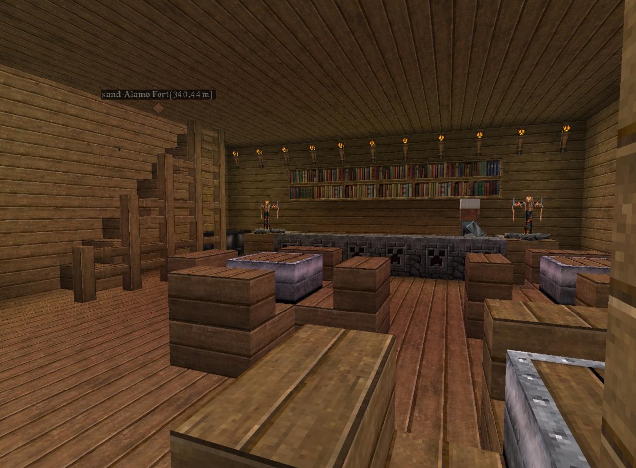 Western Saloon Minecraft Map