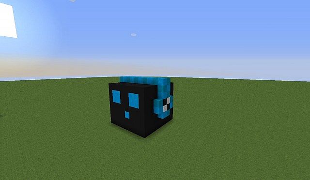 Scale Model of My Head Minecraft Map