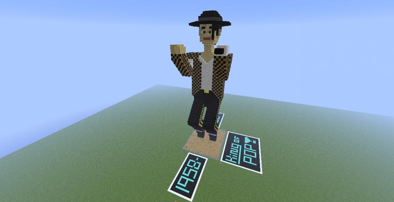 My Michael Jackson Build - Version 1 (Official) Minecraft Map