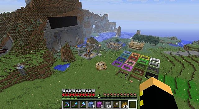 A HardCore world Minecraft Map