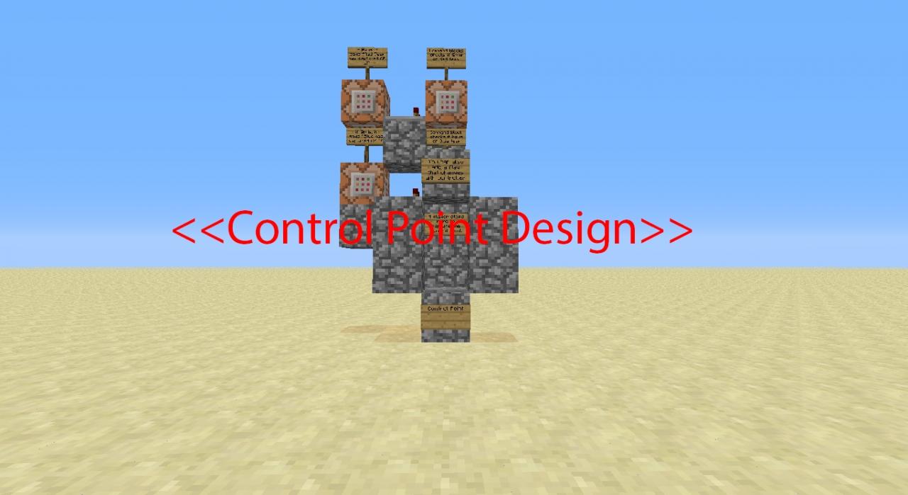 Contol Point redstone design [Broken] Minecraft Map
