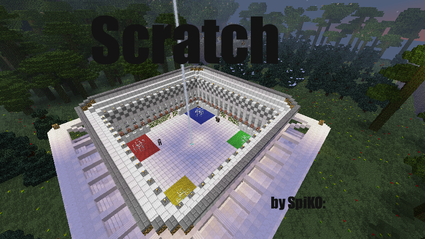 Scratch by SpiKO: PVP MiniGame 1.5 Minecraft Map