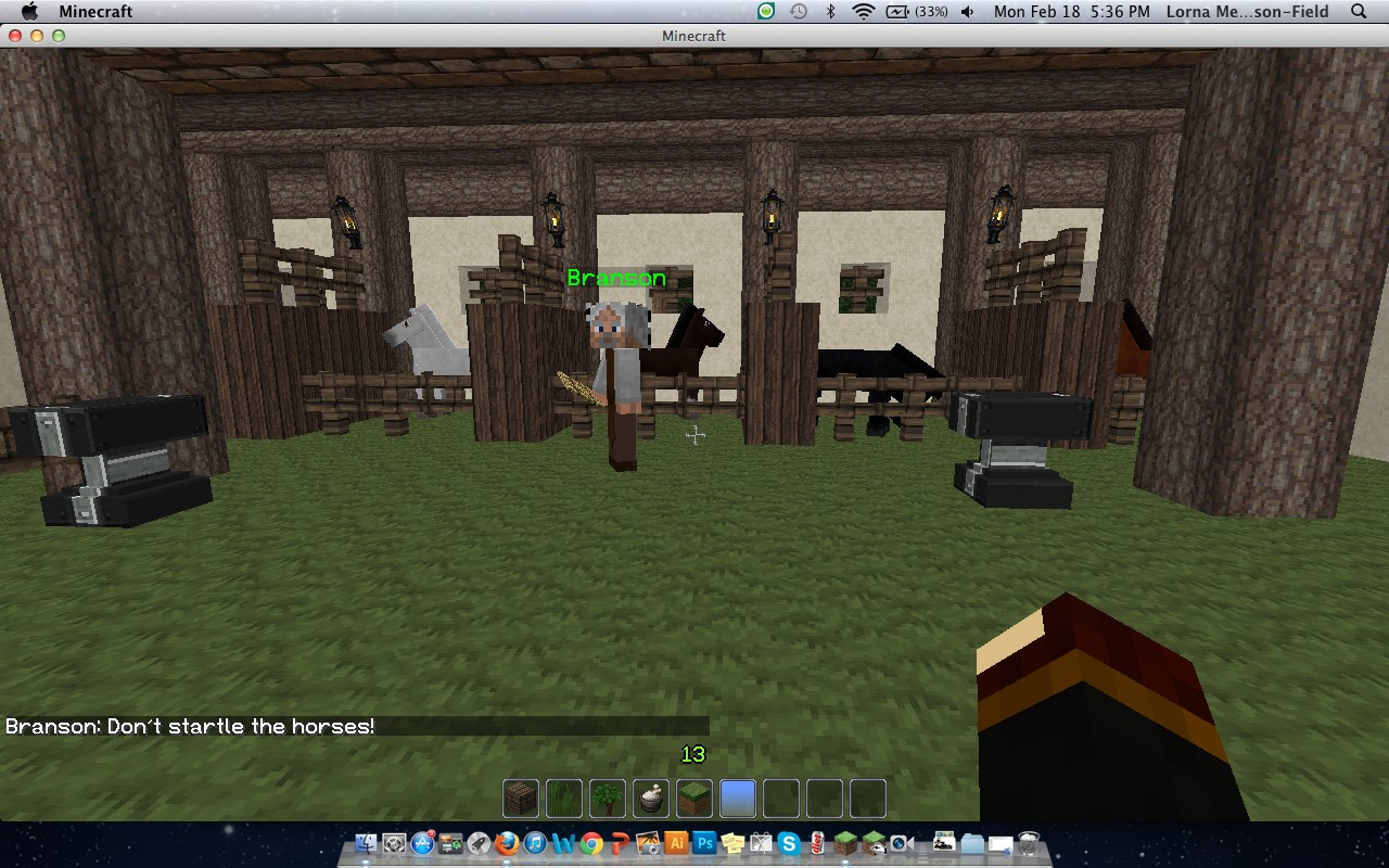 Medieval Horse Stable Minecraft Map