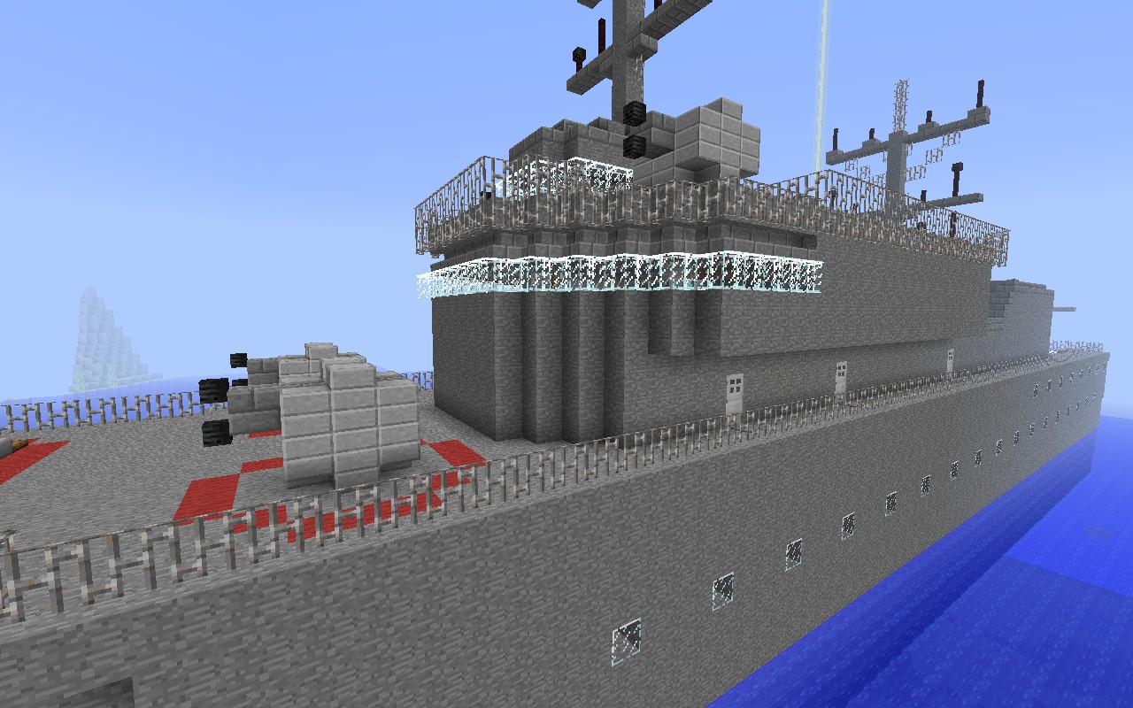 Naval Frigate Minecraft Map