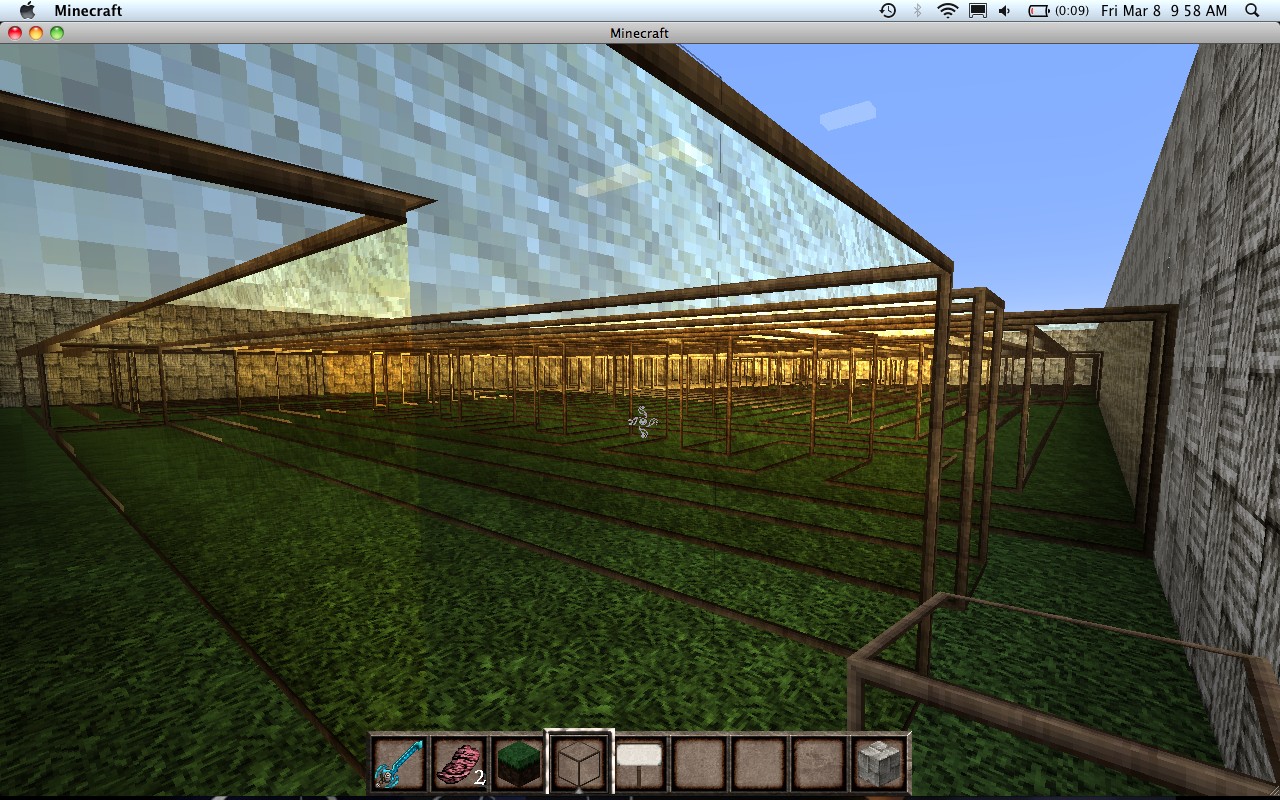 Glass Maze Minecraft Map
