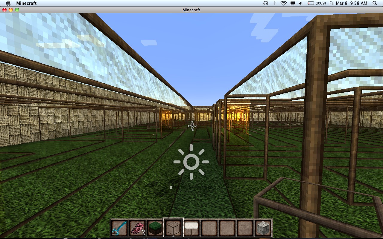 Glass Maze Minecraft Map