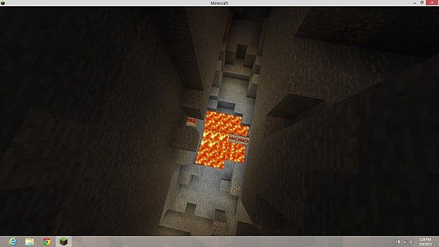 Epic Castle And Minecart Ride into a ravine, mineshaft and cave ...