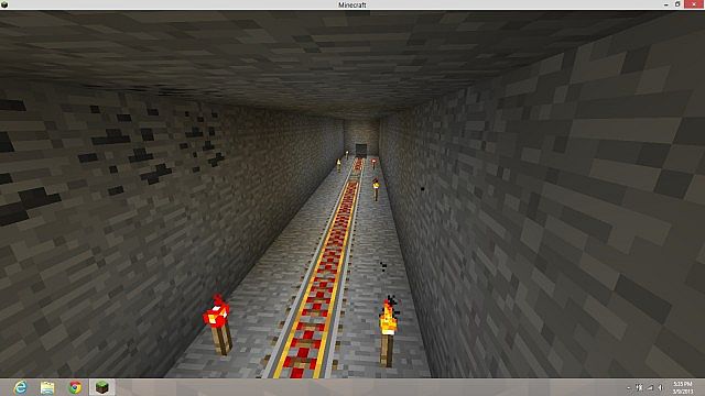 Epic Castle And Minecart Ride into a ravine, mineshaft and cave ...