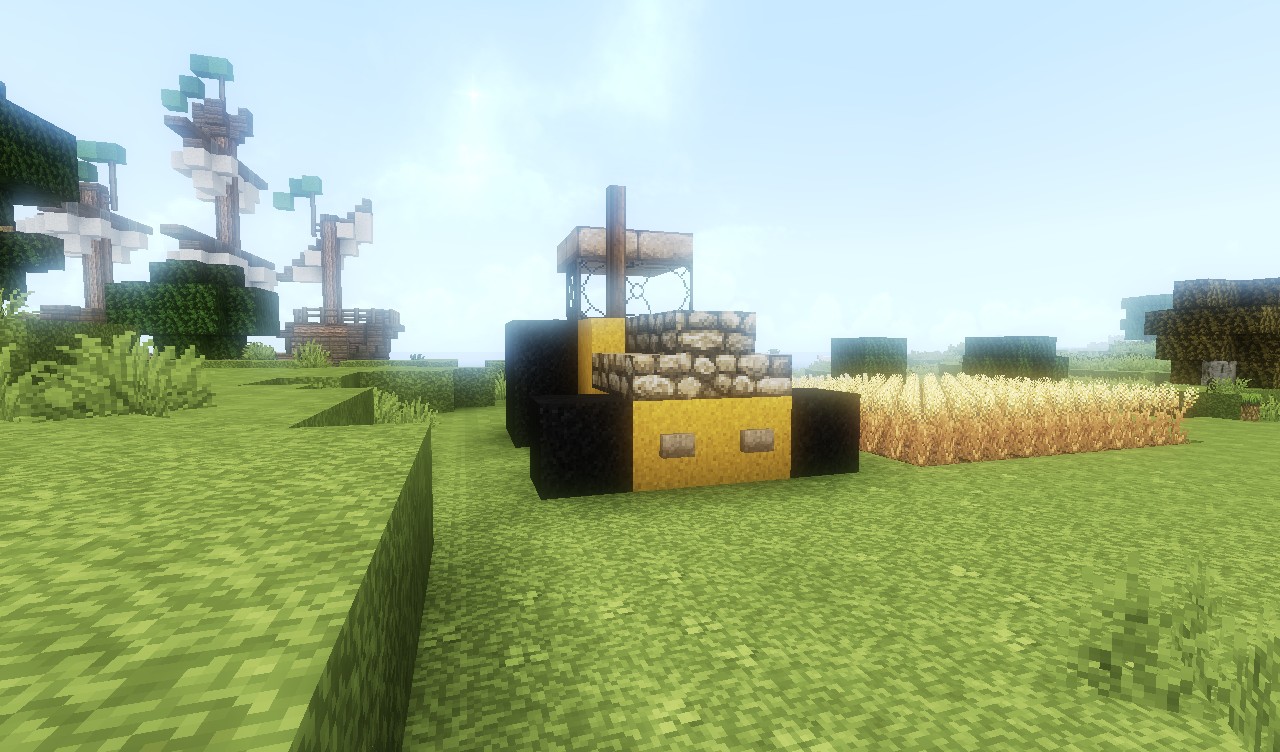 The "Tractor" Minecraft Map