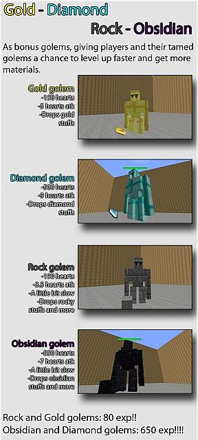 Golem wars Minecraft Project