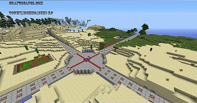 CRAFTSCAPE =2= || TOWNY || PVP || SEMI-RP Minecraft Server