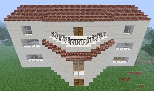 Village in the forest Minecraft Map