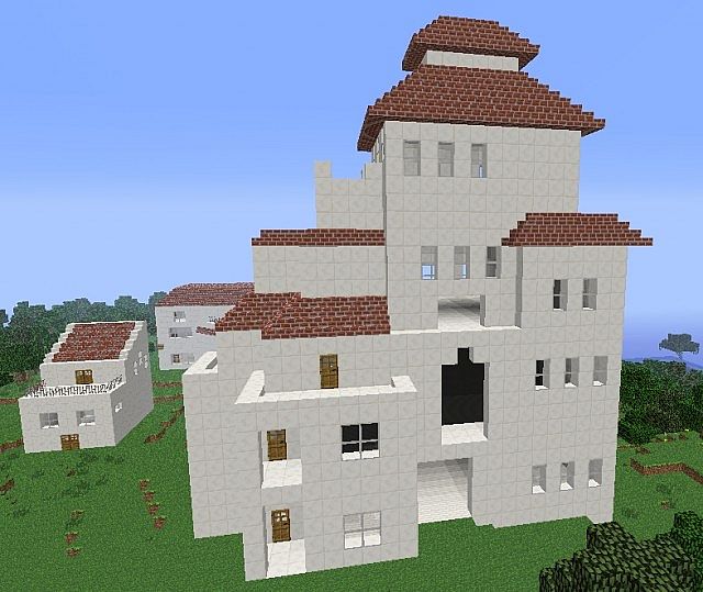 Village in the forest Minecraft Map