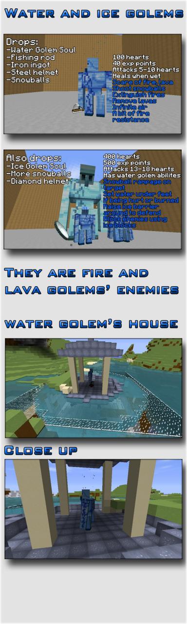 Golem wars Minecraft Map