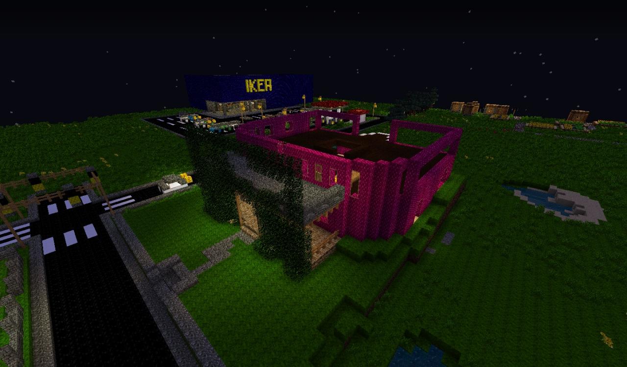 Modern Street Minecraft Map