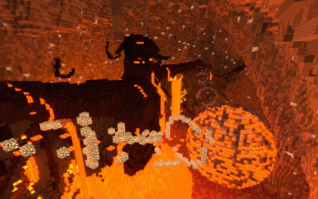 The demons cave (50 subscriber special) Minecraft Map