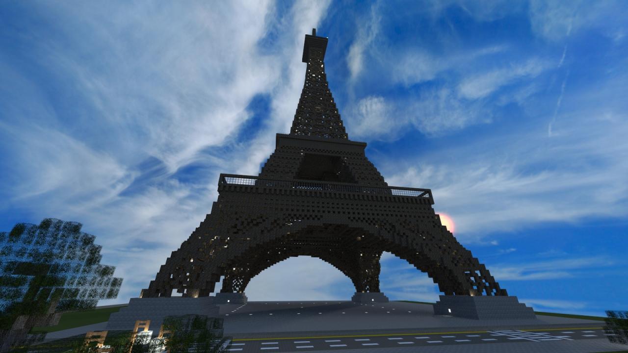 Eifel Tower - DOWNLOAD Minecraft Map