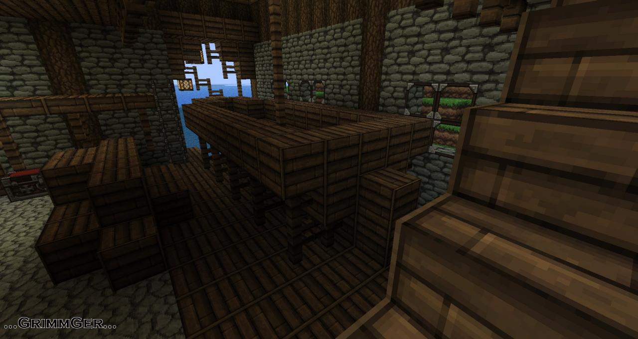 Grumpy's Shipyard/ Dockyard Minecraft Map