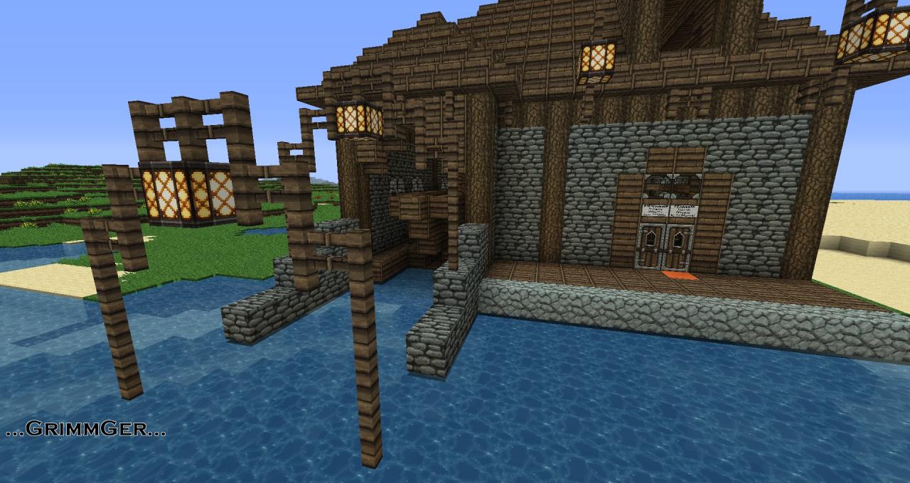 Grumpy's Shipyard/ Dockyard Minecraft Map