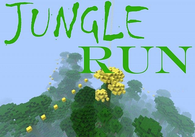 JUNGLE RUN Minecraft Map