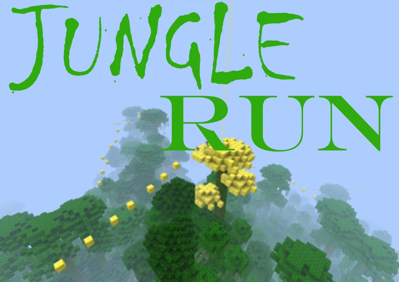 JUNGLE RUN Minecraft Map