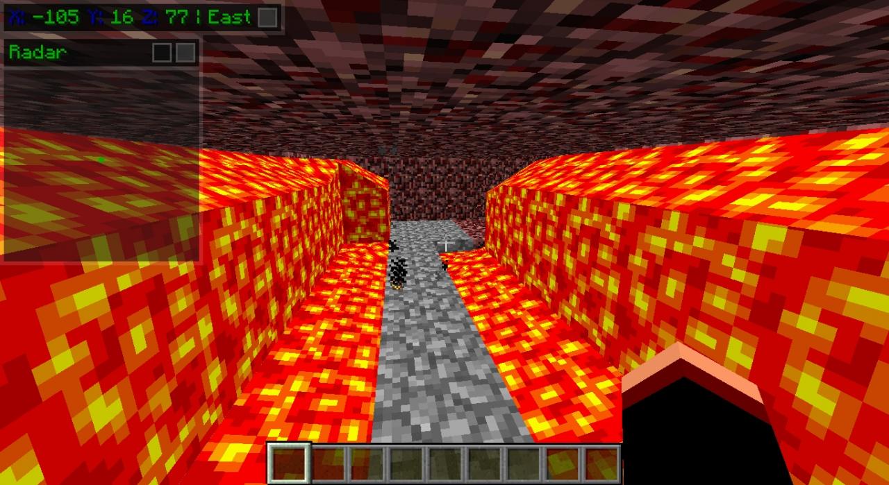 NETHER WORLD Minecraft Map