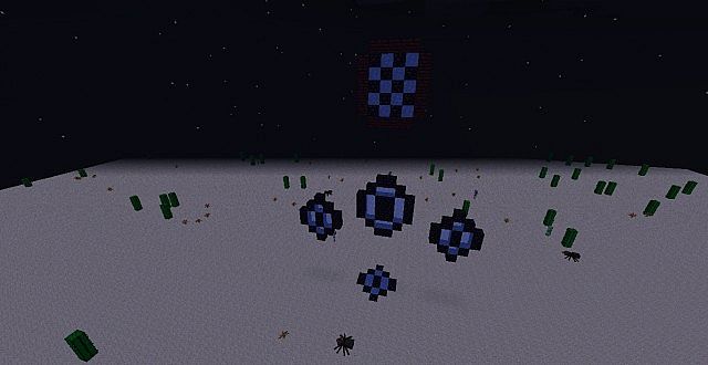Spawn Pixel Art Minecraft Map