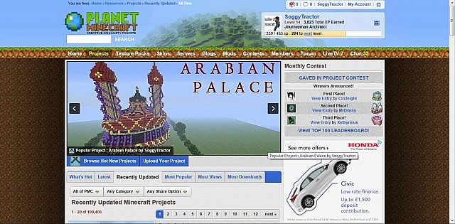 Arabian Palace Minecraft Map