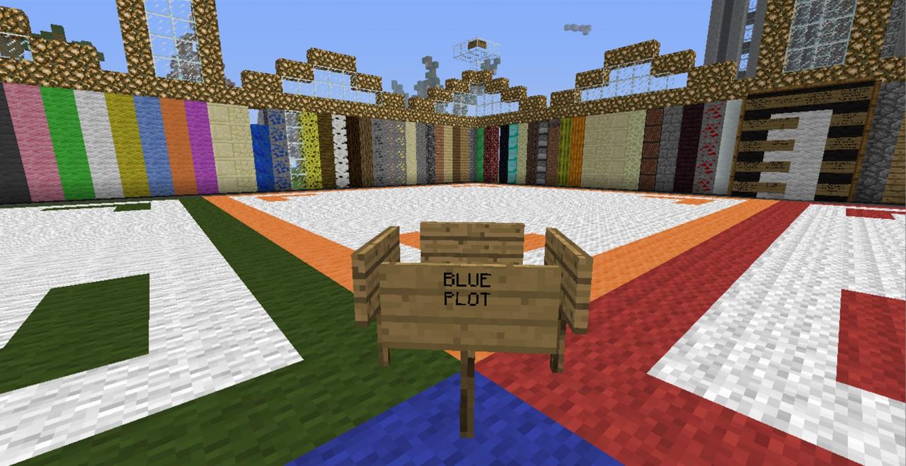 Quick Build Challenge Arena - InfaCraft Server Minecraft Map