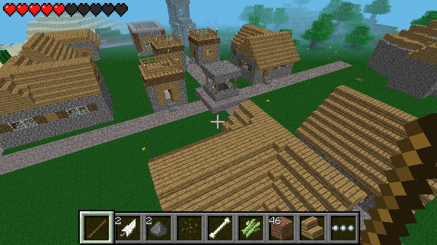 Village MineCraft PocketEdition 0.6.4 Minecraft Map