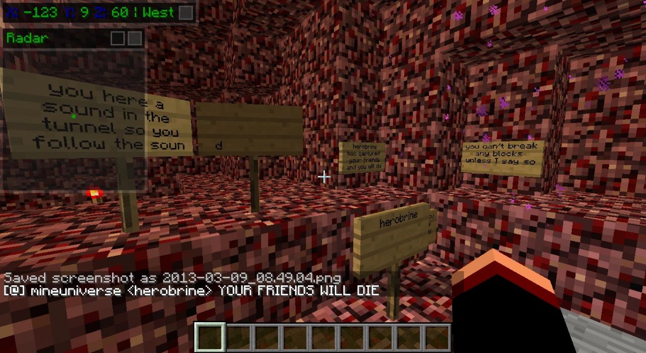 NETHER WORLD Minecraft Map