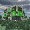 Green Modern Flat Minecraft Map