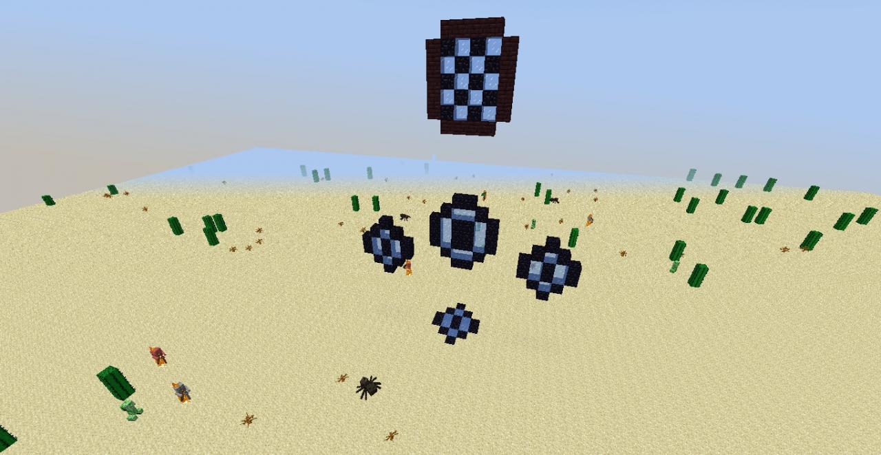 Spawn Pixel Art Minecraft Map