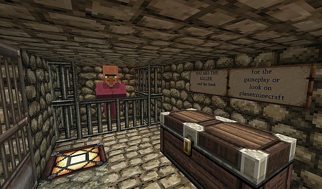 minecraft pvp minigame 'who is the killer' Minecraft Map