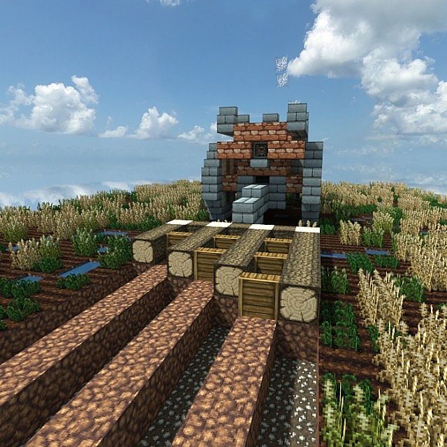 Minecraft Tractor And Train Bundle - Schematics! Minecraft Map