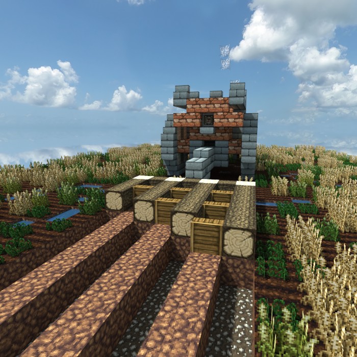 Minecraft Tractor And Train Bundle - Schematics! Minecraft Map