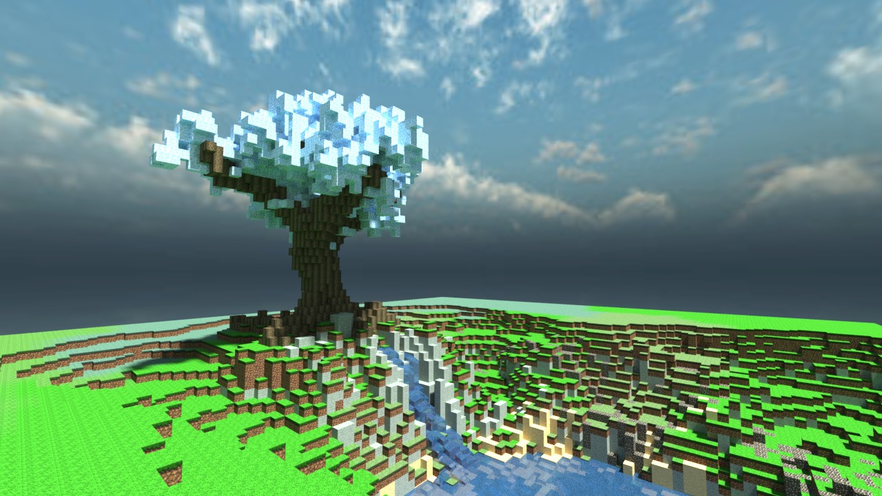 Tree o Diamond Minecraft Map