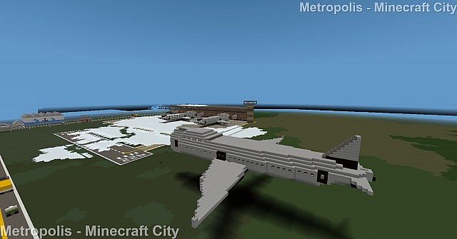Airplane Minecraft Map