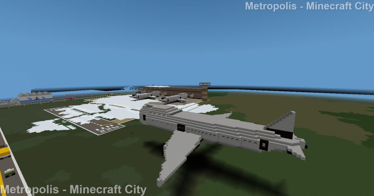 Airplane Minecraft Map