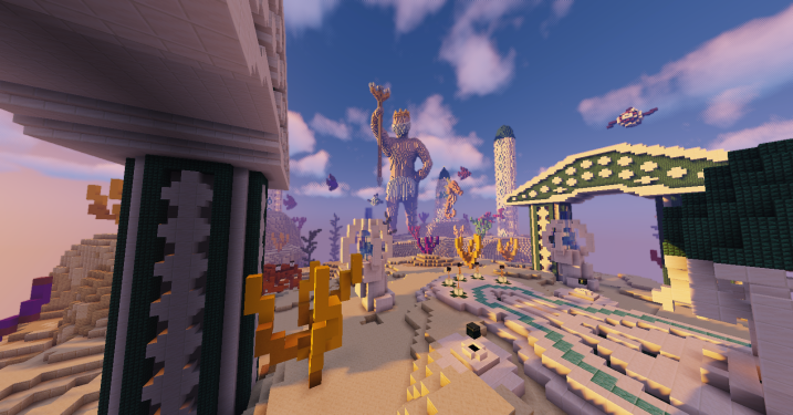 Atlantis HUB 250x250 Minecraft Map