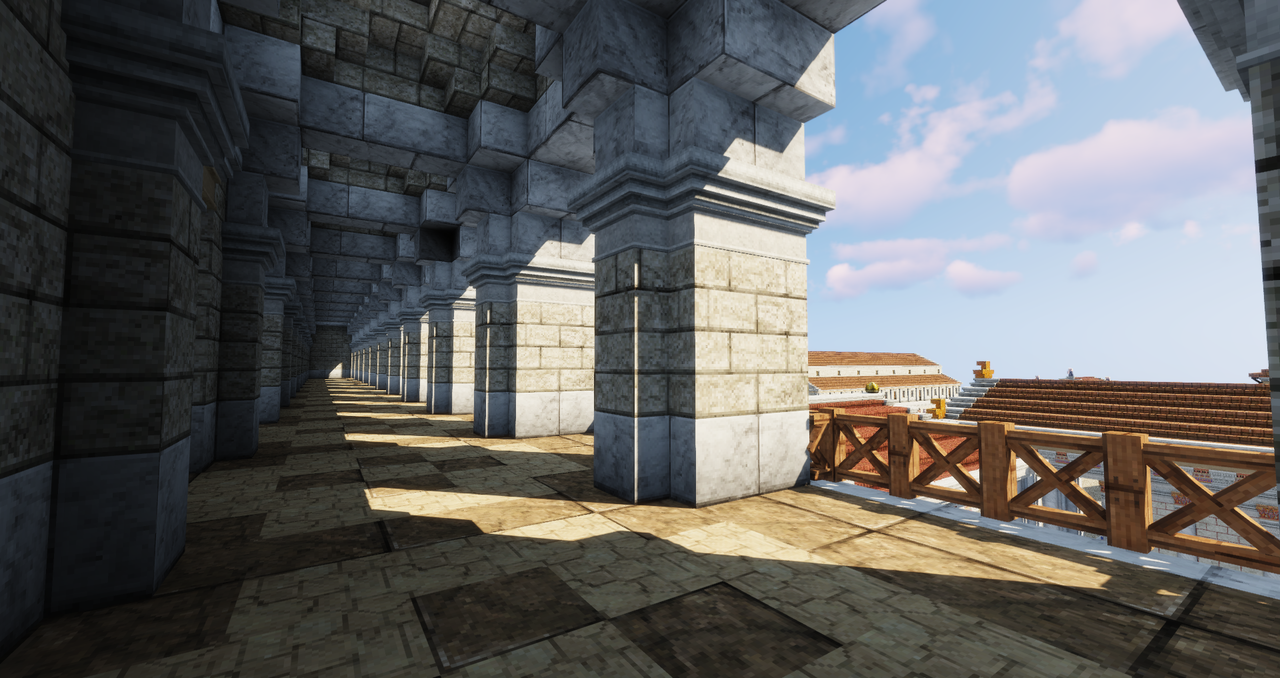 Forum Romanum AD 280 (under construction) - Conquest Reforged Minecraft Map