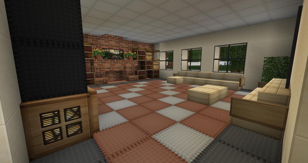 Colonial House - Furnished Minecraft Map
