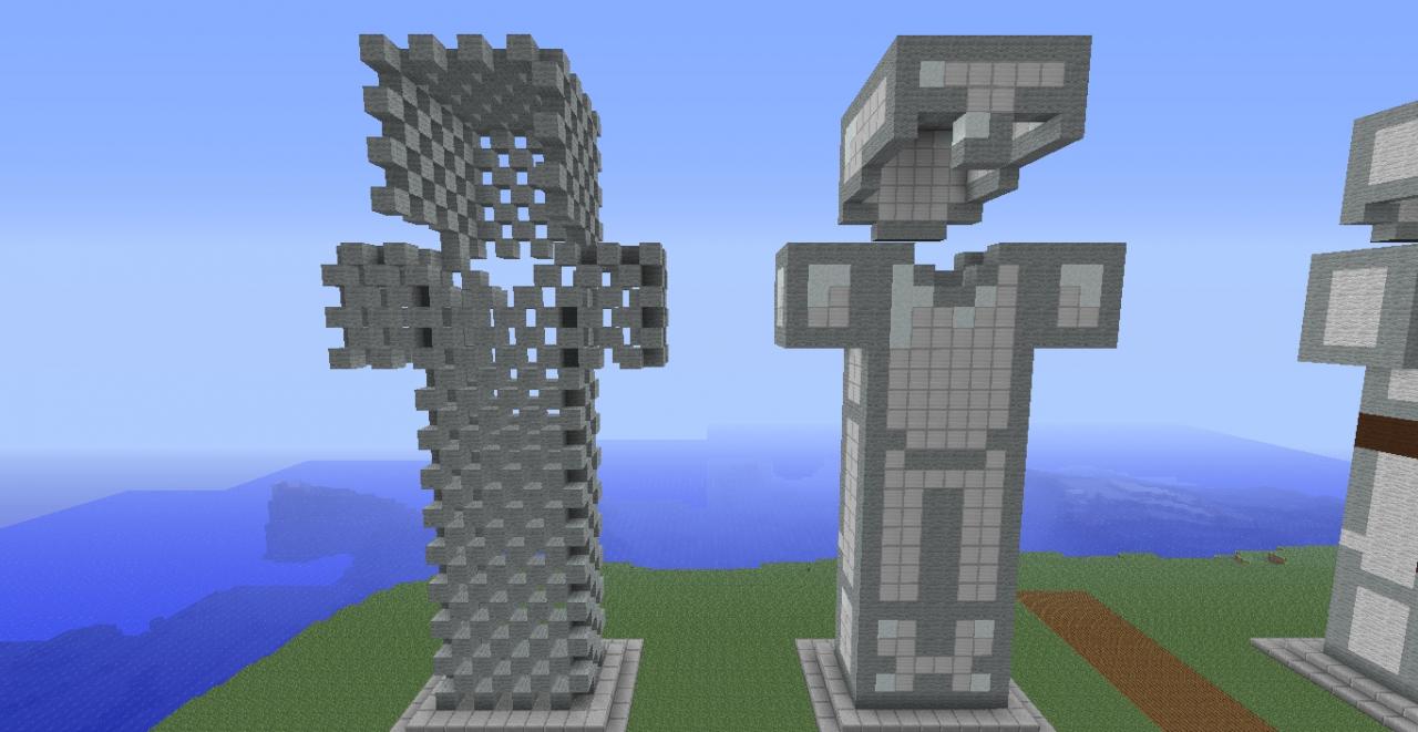 People Statues - Armor Minecraft Map