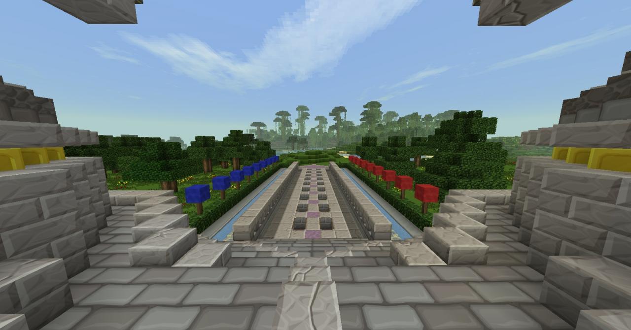 Mycelium Craft Castle Spawn ! Minecraft Map