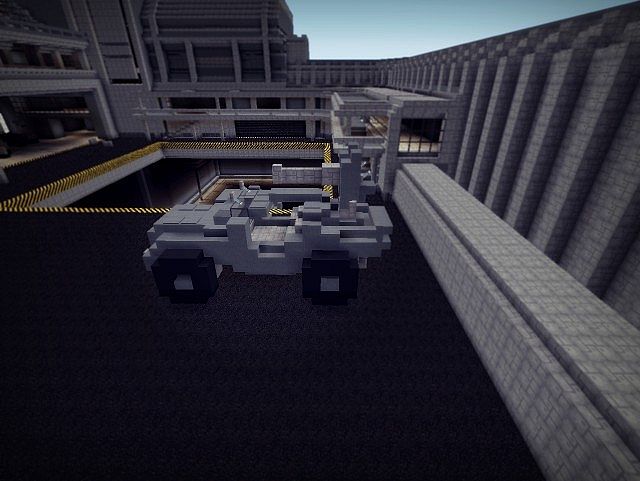 UNSC Halo Gauss Hog Minecraft Map