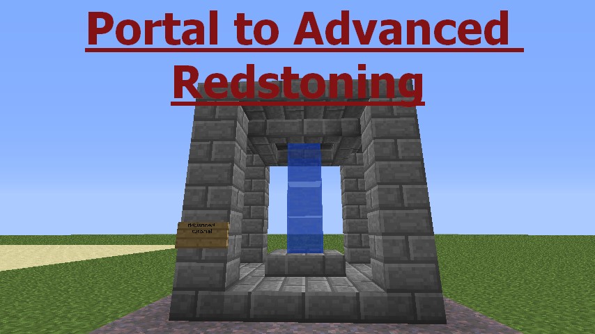 Command Block & Redstone tutorial Minecraft Map